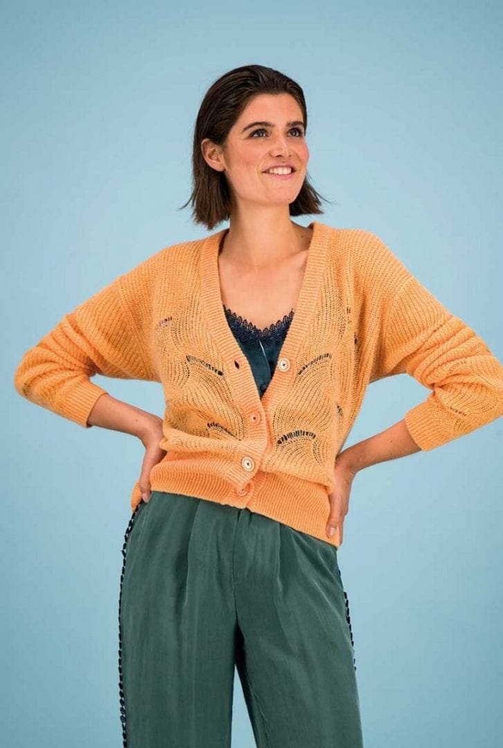 Pom Amsterdam- Jacket- Padded Indigo Blue - Classique Boutique