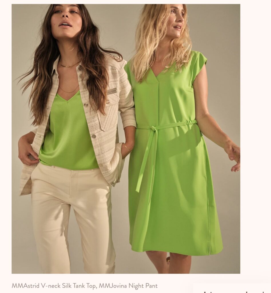 Mos Mosh-Helia Leia Dress - Green Flash - Classique Boutique
